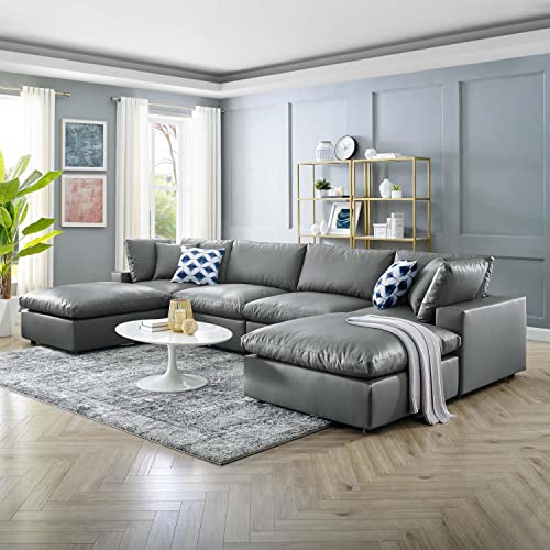 Modway EEI-4918-GRY Sectional, Gray