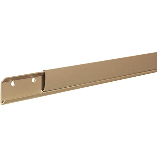 Closet Culture by Knape & Vogt 22 in. Satin Gold Hang Rail Cover