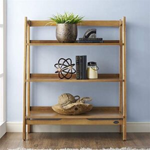 Pemberly Row 3 Shelf Bookcase in Acorn