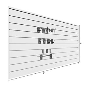 proslat 35004 procore slatwall sports bundle 8 ft. x 4 ft.