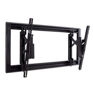 sanus advanced tilt 4d premium tv wall mount bracket for most 42"- 90" flat screen tvs - universal low profile tilting tv mount. fits 16",18",24" studs-max weight 150 lbs & max vesa 600 x 400mm - vlt7