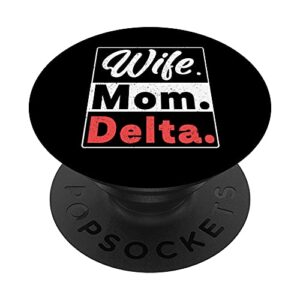 wife mom delta funny entrepreneur boss sigma paraphernalia popsockets swappable popgrip