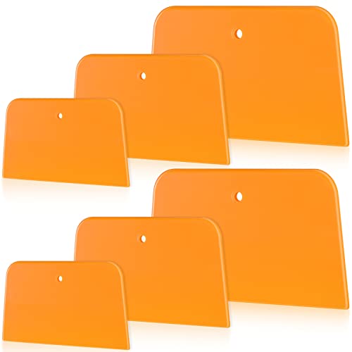 Frienda Body Filler Spreaders Automotive Body Fillers Plastic Auto Spreader Auto Body Spreader for Applying Fillers Putties Glazes Caulks and Paint (15, 3 Sizes)