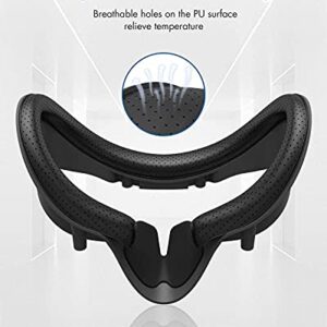 KIWI design VR Facial Interface Bracket for Valve Index & VR Cable Management for VR Link Cable, 6 Packs