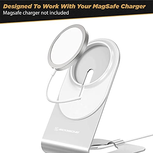 Scosche MSHS2-SP Compatible with MagSafe Chargers MagicMount MSC Phone Stand (MagSafe Charger is NOT Included)