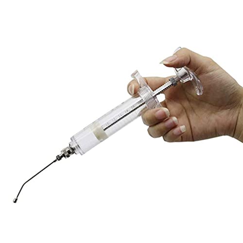 balacoo 1 Set Bird Feeding Syringe Feeding Tube for Baby Birds Parrot Hand Feeding Syringe with 6 Pcs Curved Gavage Tubes (Mixed Color)