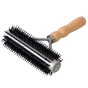 weaver livestock mini wide range fluffer brush, wood (69-6022)