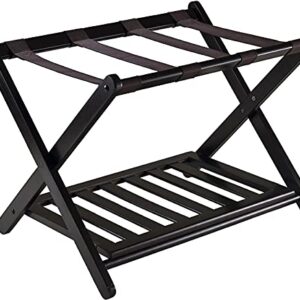 Winsome 92436 Luggage Rack with Shelf New Version