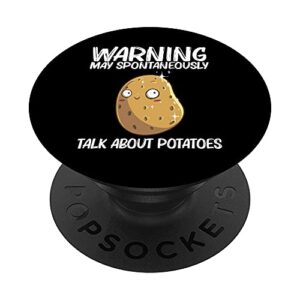 cute potato gift for men women vegetable baked potato lovers popsockets swappable popgrip