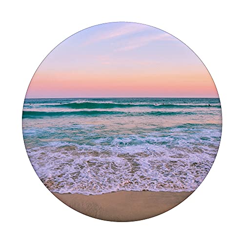 OCEAN Waves Decor, Ocean Backdrop, Ocean Wallpaper, Sea Art PopSockets Swappable PopGrip