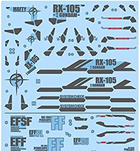 ANSAI High Precision Decals Decal for HGUC 1/144 XI VS Penelope Scale Model kit Sticker (H35 (2 Sheets))