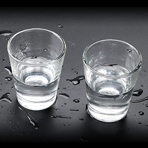 Encheng 2oz Shot Glasses,Liqueue Glasses Spirits Glasses,Cordial Glass Tequila Shooter Glass,Small Alcholo Glass Cups,Shot Cups Whisky Glass Vodka Glass,Mini Drinking Cups 42pack