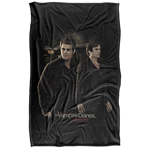 Vampire Diaries Brothers Silky Touch Super Soft Throw Blanket 36" x 58",Brothers