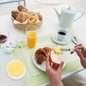 French Butter Keeper Crock Dish with Knife for Soft Butter-No more Hard Butter Anymore