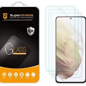 (3 Pack) Supershieldz Designed for Samsung Galaxy S21 FE 5G [Not Fit for Galaxy S21] Tempered Glass Screen Protector, Anti Scratch, Bubble Free