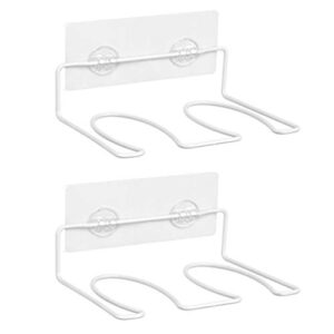 holibanna wall mounted shoe rack 2pcs wall mount boot hanger steel shoes holder storage organizer white shoe organizer rack