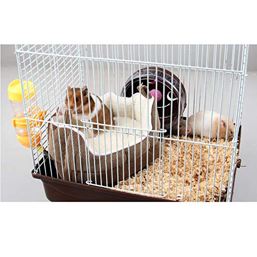 Bird Soft Nest Hanging Hammock Bed Toy for Parrot Parakeet Cockatiel Conure Cockatoo Amazon Lovebird Finch Canary Budgie Hamster Rat Gerbils Chinchilla Cage Perch