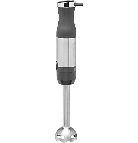 GE Immersion Blender | Handheld Blender for Shakes, Smoothies, Baby Food, Soups & More | 2-Speed Functionality | Easy Clean Kitchen Essentials | 500 Watts | Stainless Steel