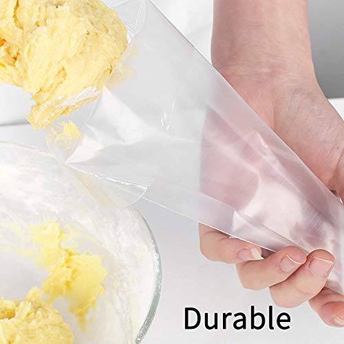 Dessert & Candy Decorating & Pastry Bags,20Pcs Piping Bags,12 Inch Disposable pastry bags,Use for Cream Frosting,Cookie Cake Decorating Supplies