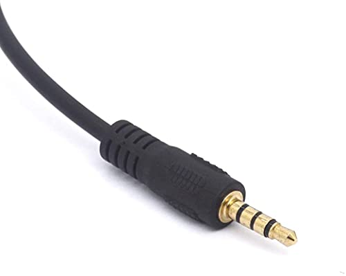 PIIHUSW 3.5mm TRRS Male to 5 TRRS Female Stereo 4-Pole Splitter Cable Converter Headphone Extender