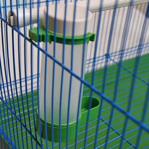 Bird Cage Accessories generic Bird Water Feeder Bird Water Bowl for Pet Parrot Other Birds Budgie Love Birds Cockatiel Cage 5pcs Rat Cage Accessories