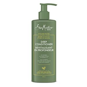 shea moisture men's deep conditioner, 15 fz