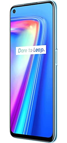 Realme 7 (128GB, 8GB), Fast Charge, Unlocked Global, International Version (At&t Tmobile Metro Cricket Latin Europe) (NO Verizon/Boost/Spring) (White) No Warranty