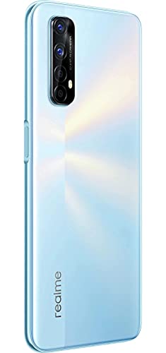 Realme 7 (128GB, 8GB), Fast Charge, Unlocked Global, International Version (At&t Tmobile Metro Cricket Latin Europe) (NO Verizon/Boost/Spring) (White) No Warranty