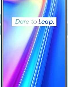 Realme 7 (128GB, 8GB), Fast Charge, Unlocked Global, International Version (At&t Tmobile Metro Cricket Latin Europe) (NO Verizon/Boost/Spring) (White) No Warranty