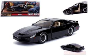 jada toys scale model compatible with pontiac firebird 1982 k.i.t.t. knight rider w/lights cm 20 1:24 jada30086