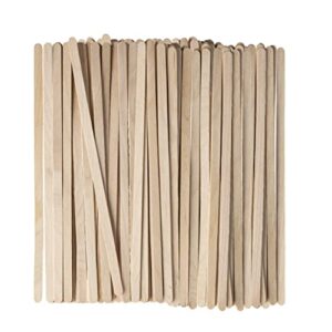 [1000 count] 7.5 inch wooden coffee stirrers - wood stir sticks