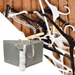 IdeaWorks Home Away-Organize and Store Perfect for Hangers, Laundry, and More, JB8654