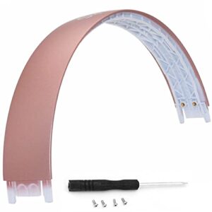 solo3 headband replacement parts accessories solo2 headband repair kit compatible with solo 3.0 solo 2.0 wireless top headband (rose gold)