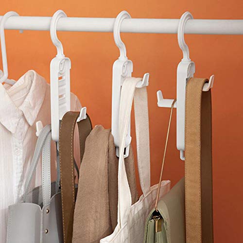 360 Degree Rotation Plastic Clothes Hanger Organizer Double-sided BedRoom Scarf Hook