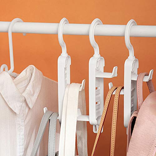 360 Degree Rotation Plastic Clothes Hanger Organizer Double-sided BedRoom Scarf Hook