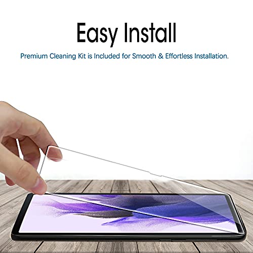 Ferilinso Designed for Samsung Galaxy Tab S7 Fe 5G 12.4 inch 2021 Screen Protector, [Tempered-Glass] [Military Protective] [HD Clear] [Case Friendly] [Anti-Fingerprint] [Anti-Scratch] [Bubble Free]