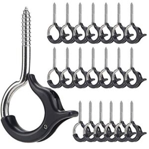 q-hanger 20 pcs,q-hanger hooks outdoor,outdoor hooks for outdoor string lights,easy release outdoor wire & christmas light hanger