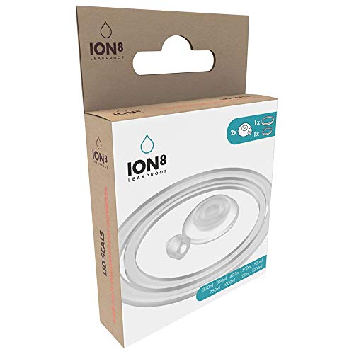 Ion8 Leak Proof Water Bottle Seal Replacement - Suitable and Models of Ion8 Water Bottles - 2 Sets