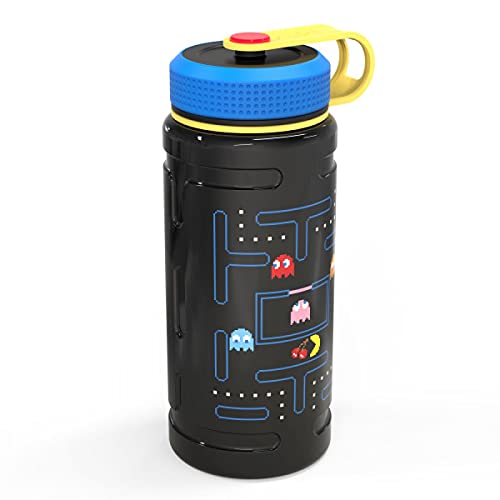 Pac-Man 818246 24 oz Stainless Steel Vacuum Insulated Water Bottle