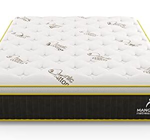 Mango Organic Mattress, Plush Mattress, Twin XL