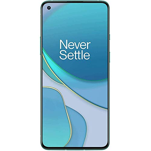 OnePlus 8T | 5G Android Smartphone | Ultra Smooth 120Hz Display | 48MP Quad Camera| T-mobile GSM Unlocked | 256GB, Aquamarine Green (Renewed)