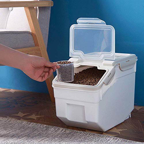 WINIAER Airtight Food Storage Containers, Large Capacity Pet Food Storage Container, Kitchen Pantry Storage Bin for Rice, Cereal, Flour, Snacks