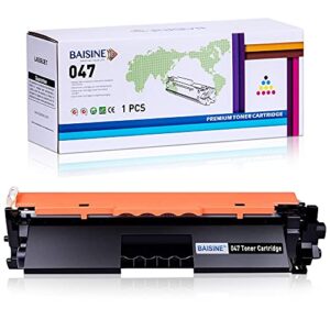 baisine 047 compatible toner cartridge replacement for canon 047 crg047 crg-047 black for canon imageclass lbp113w mf113w lbp112 mf112 lbp110 mf110 i-sensys lbp113w mf113w printer (black, 1-pack)