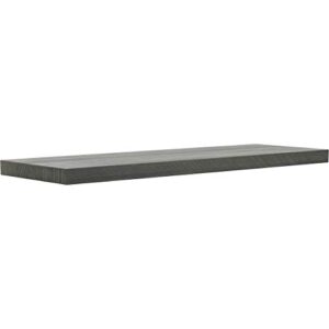 franklin brass s43794z-527-w solid wood shelf, grey wood stain, single