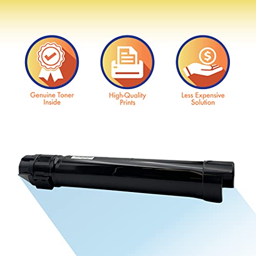 Professor Color Re-Coded OEM Toner Cartridge Replacement for Xerox VersaLink B7025 B7030 B7035 | 106R03394 - High Yield Black (31,000 Pages)