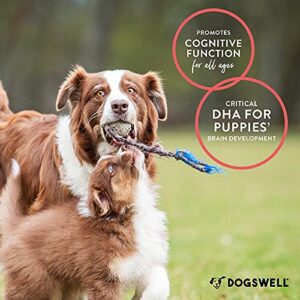 DOGSWELL Wild Alaskan Salmon Oil - Omega 3 Supplement for Dogs