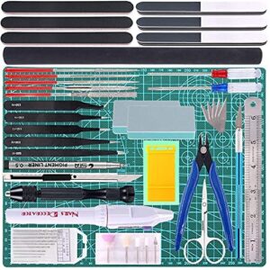 55pcs gundam tools kit gunpla tools gundam model kit tool bandai tool kit gundam modeler basic tools set for gundam model building modeling making