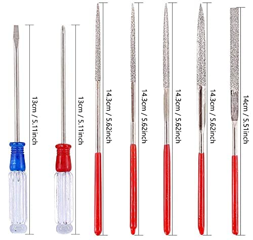 55Pcs Gundam Tools Kit Gunpla Tools Gundam Model Kit Tool Bandai Tool Kit Gundam Modeler Basic Tools Set for Gundam Model Building Modeling Making