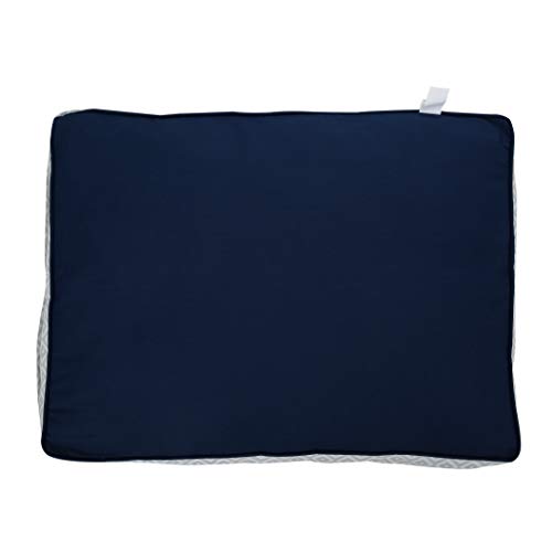 Now House for Pets by Jonathan Adler Grey Diamond Cushion Dog Bed, Large, Large Dog Bed Washable Dog Bed for Large Dogs by Now House by Jonathan Adler (FF16061)