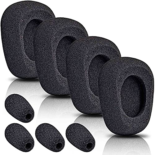 B550-XT Kit Replacement Ear Pads Cushion Mic Foam Compatible with B550-XT B550XT B450-XT Headset I B550 XT Accessories